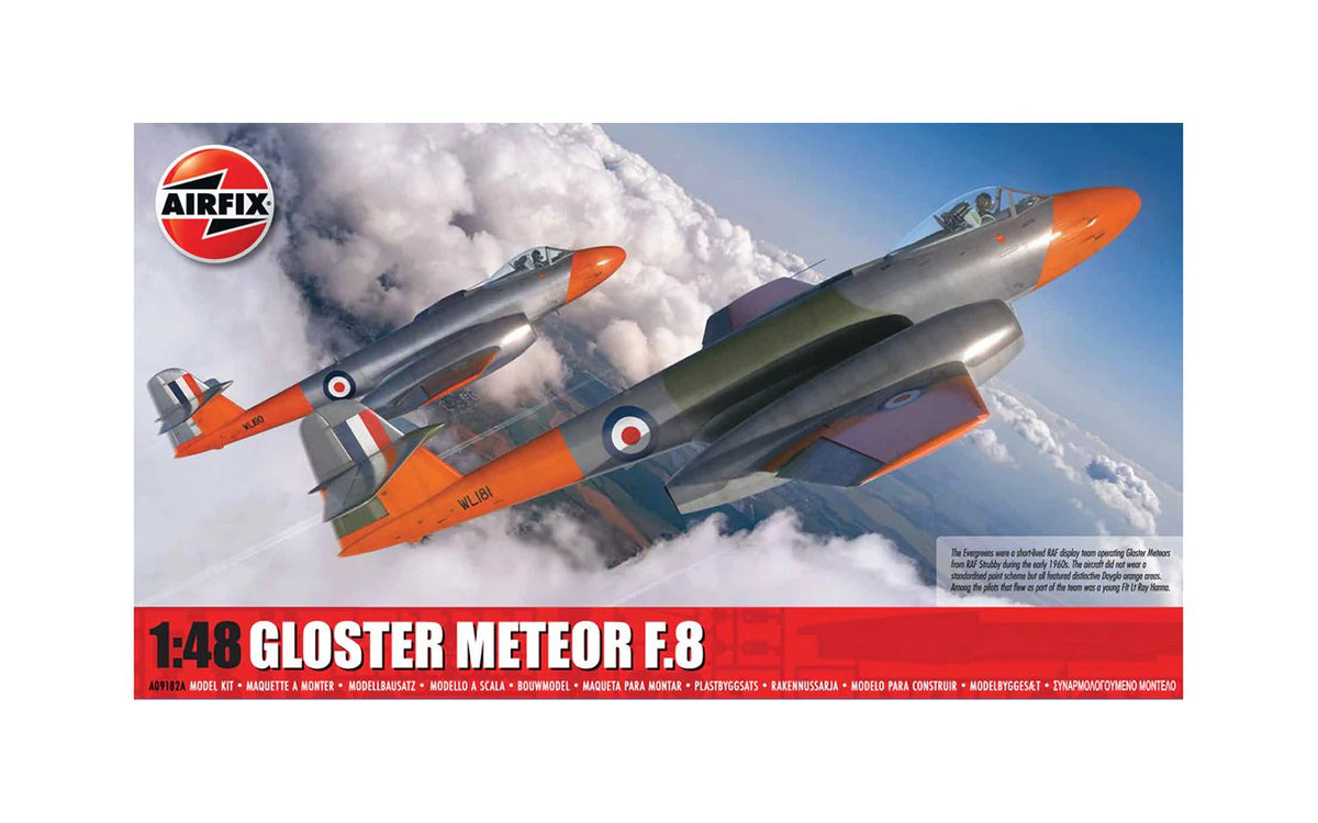 AIRFIX - GLOSTER METEOR F.8 1/48 A09182A – VIP Hobbies